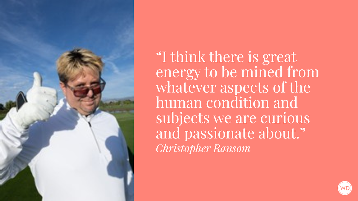 Christopher Ransom: This Was a Book I Had To Write - Writer's Digest