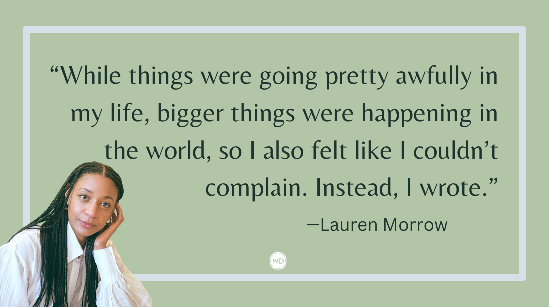 Lauren Morrow: On Starting Over to Move Forward With Writing - Writer's ...