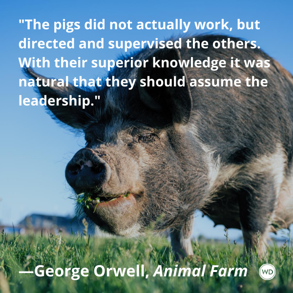 George Orwell Animal Farm Quotes 45 Animal Farm Quotes About Society