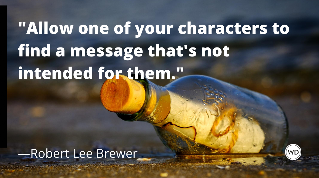 Plot Twist Story Prompts: Unintended Message - Writer's Digest