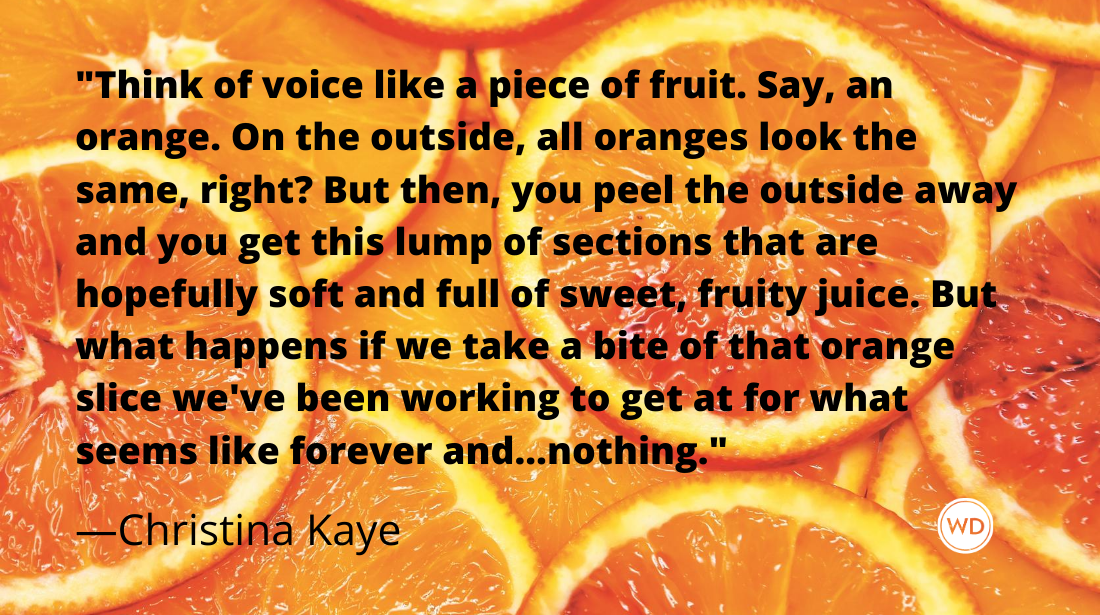 How to Write a Book Filled With Voice - Writer's Digest