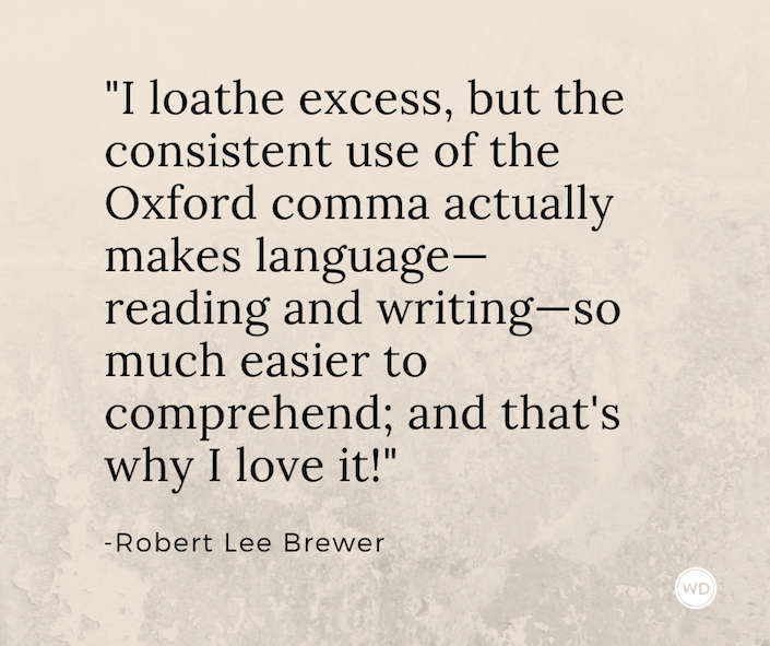 End the Debate: Why the Oxford Comma (or Serial Comma) is so Cool!