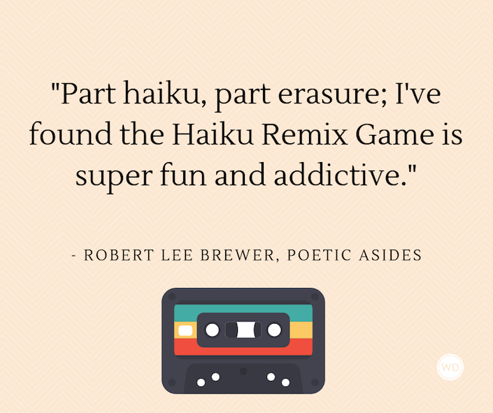 Haiku Remix Game: A Fun Poetry Game - Writer's Digest