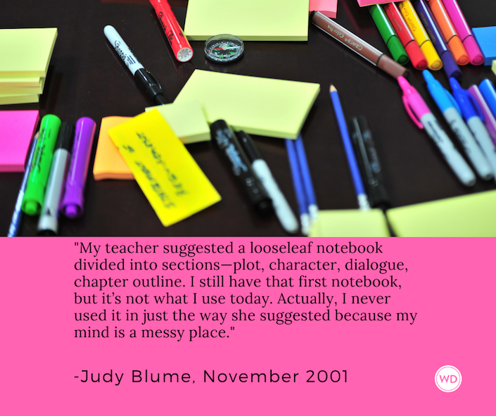 Writing for Kids With Judy Blume - Writer's Digest