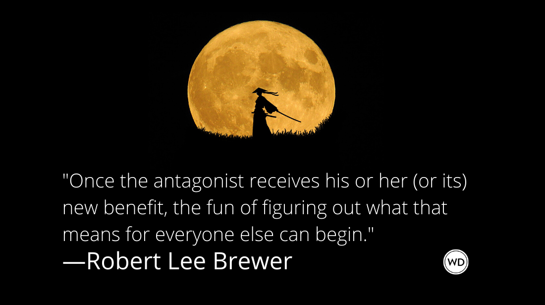 Plot Twist Story Prompts: Antagonist Gain - Writer's Digest
