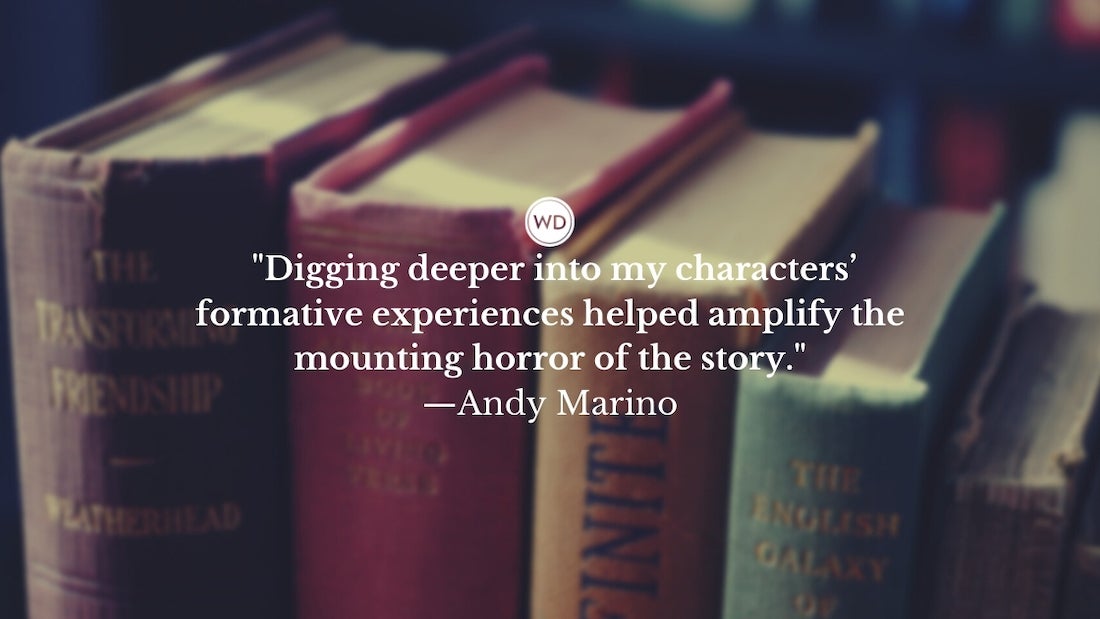 Andy Marino: On the Horrors of Real Life - Writer's Digest