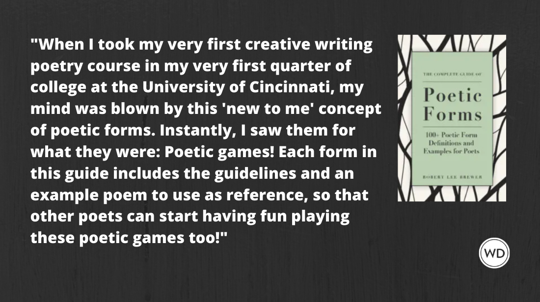 Announcing The Complete Guide of Poetic Forms! - Writer's Digest