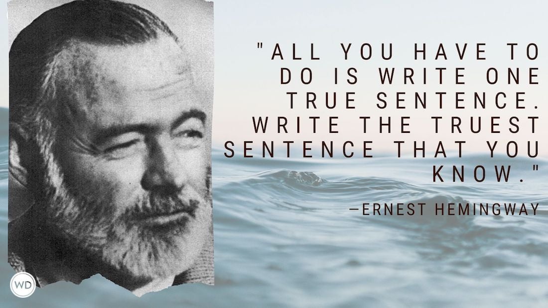 18 Quotes for Writers from Ernest Hemingway - Writer's Digest