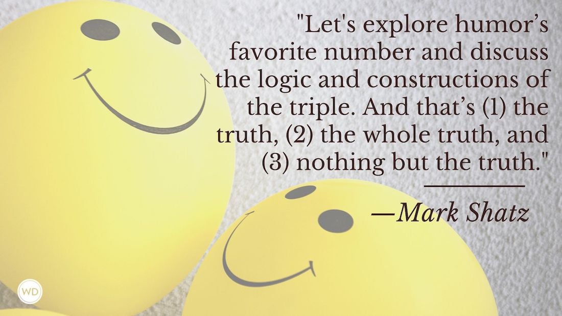 Comedy Writing Secrets: Triple the Funny - Writer's Digest
