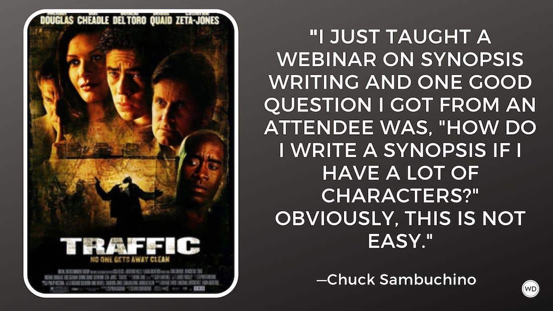 How to Write a Synopsis When You Have Lots of Characters in Your Story