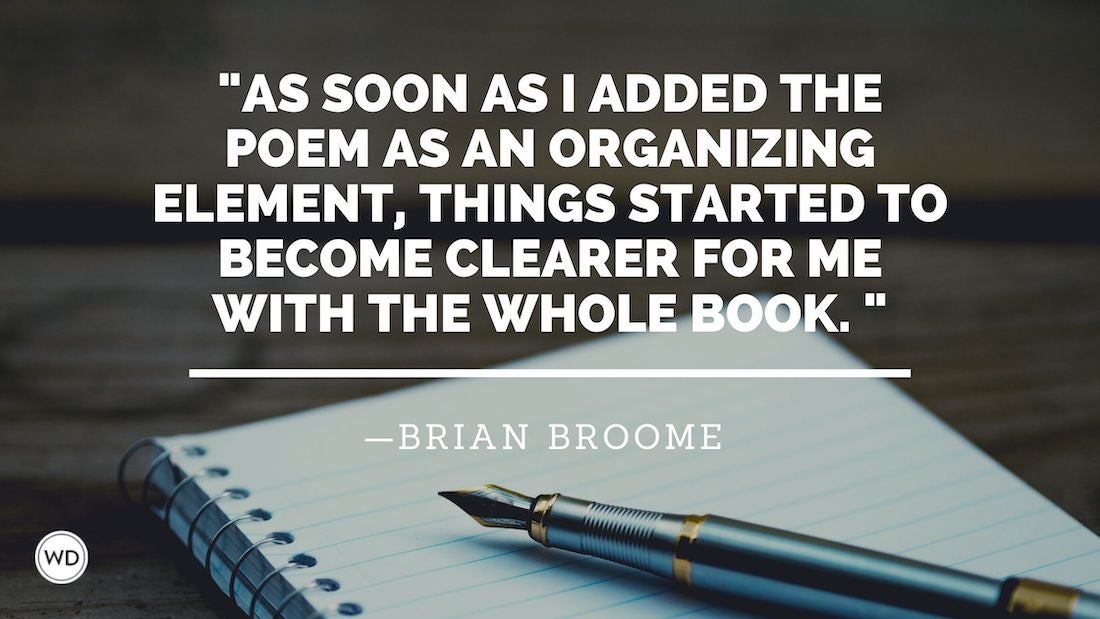 Brian Broome: On Letting Other Genres Inspire You - Writer's Digest