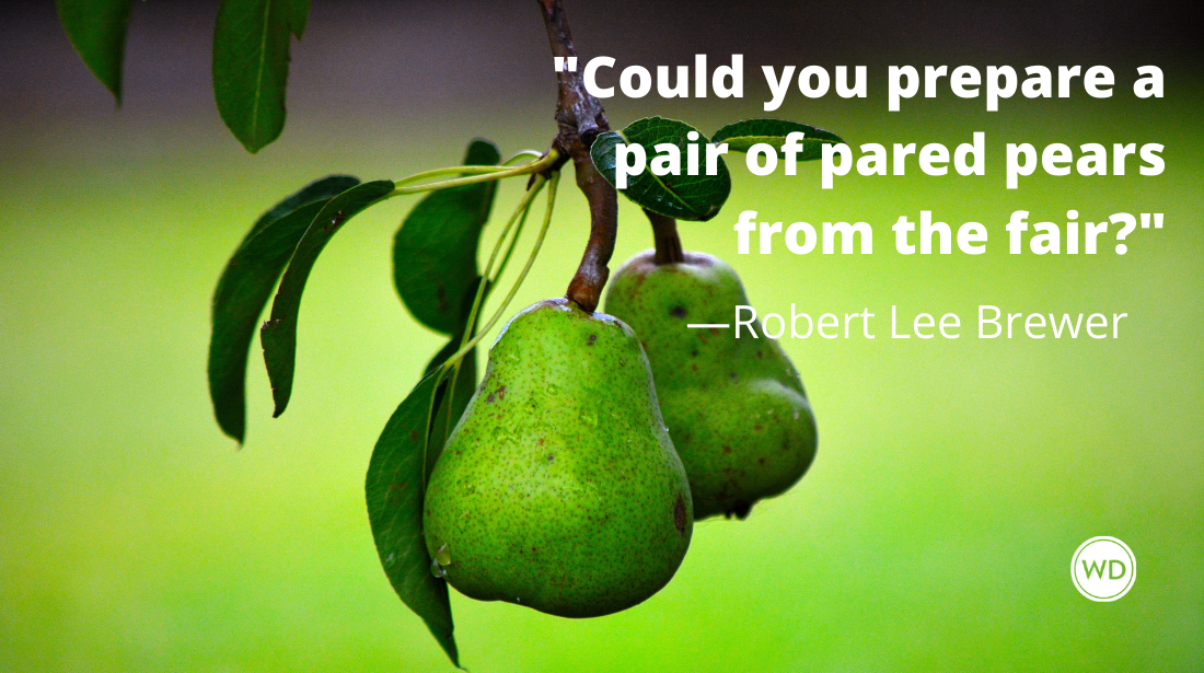 Pair vs. Pare vs. Pear (Grammar Rules) - Writer's Digest