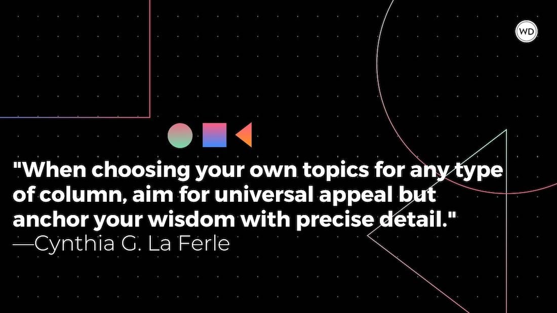 Tips for Landing Your Own Newspaper Column - Writer's Digest