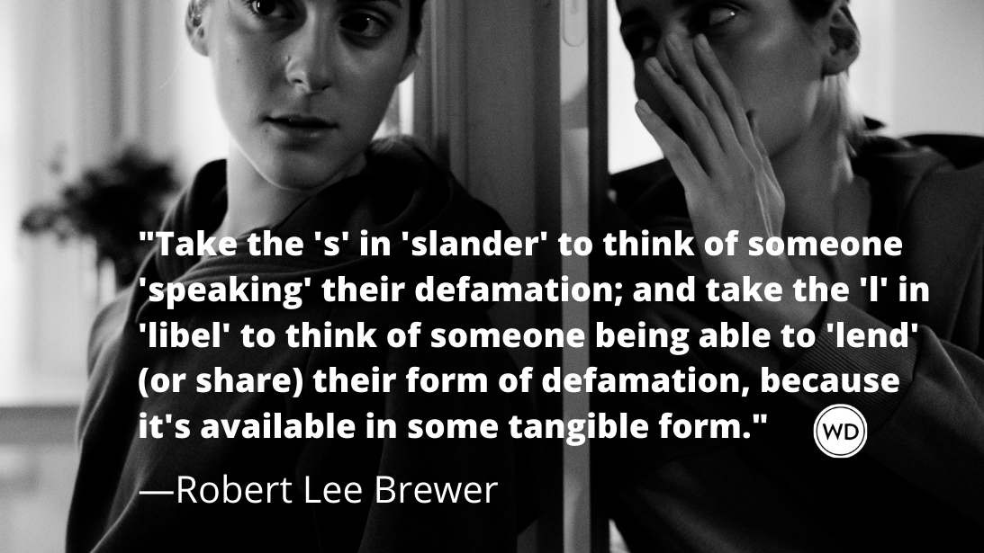 what does libel slander mean