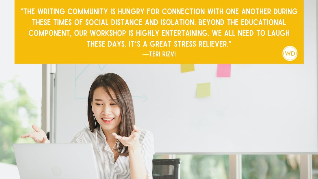 How to Make the Most of a Virtual Writing Workshop or Conference