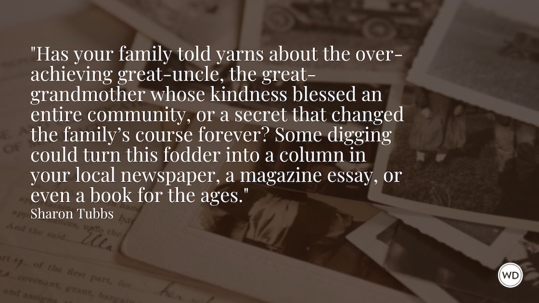 5 Tips to Turn Family Folklore Into Story - Writer's Digest