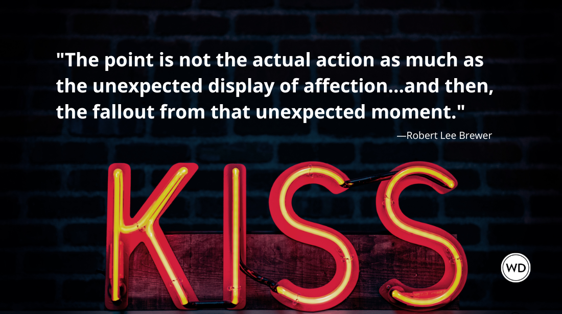 Plot Twist Story Prompts: Unexpected Kiss - Writer's Digest