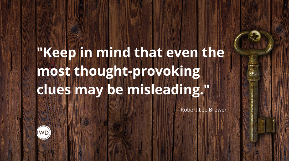 Plot Twist Story Prompts: Unexpected Clue - Writer's Digest