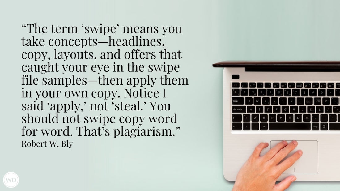 What Is a Swipe File for Copywriters and Content Writers? - Writer's Digest