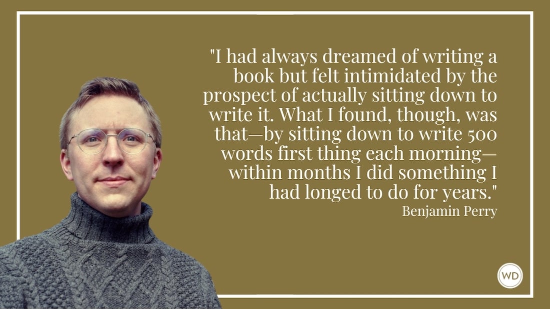Benjamin Perry: On Dismantling the Shame Around Crying - Writer's Digest