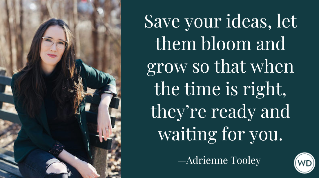Adrienne Tooley: On Giving Time for Lightbulb Moments in Fiction