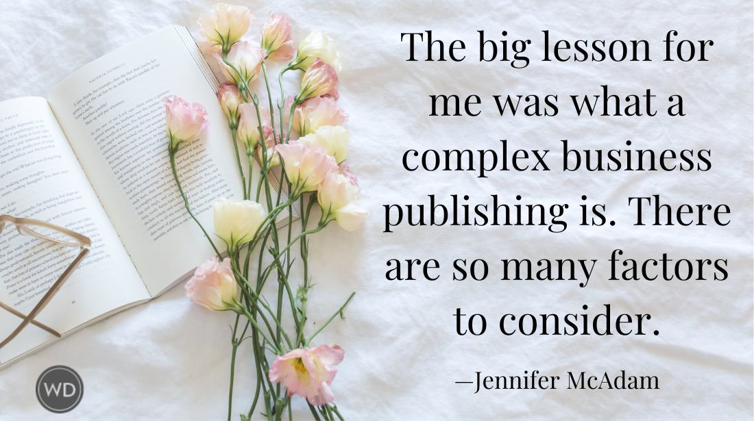 Jennifer McAdam: Be Kind and Take Care of Yourself While Writing Memoir