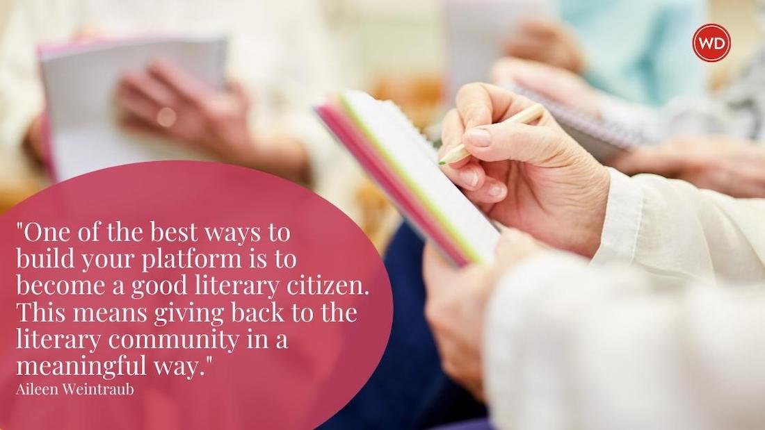 6 Steps to Becoming a Good Literary Citizen - Writer's Digest