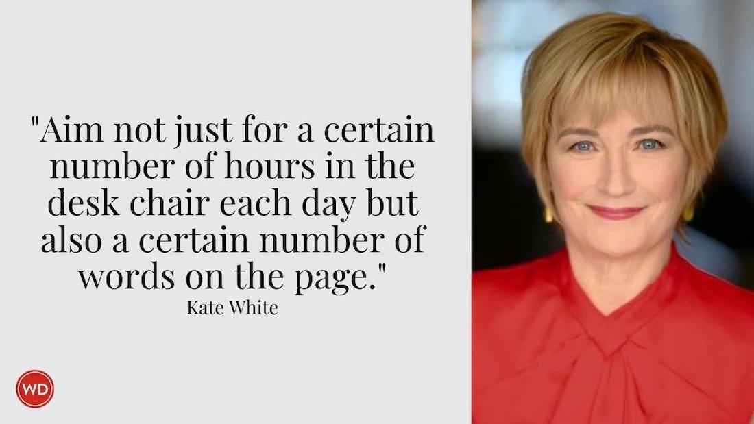 Kate White: On Building In Brainstorming Time - Writer's Digest