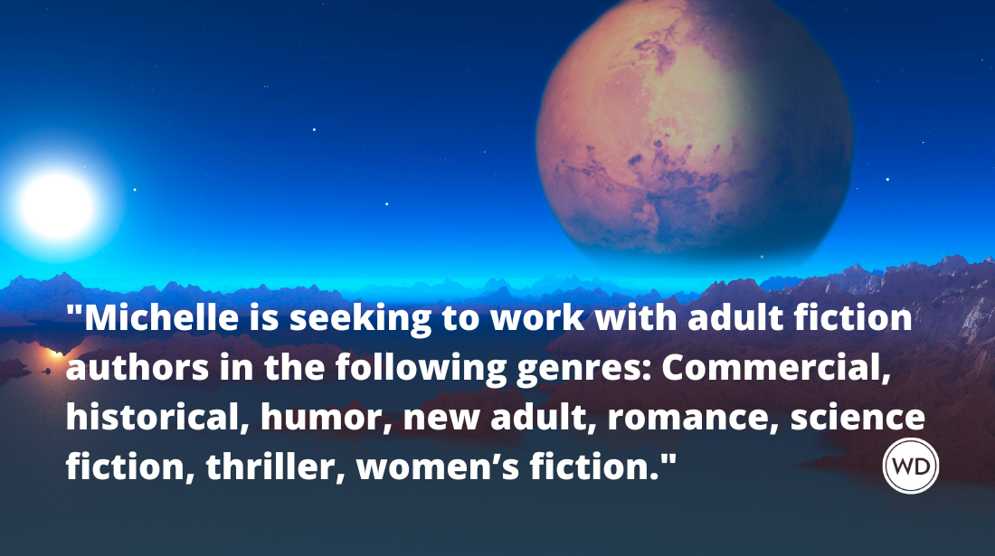 New Agent Alert: Michelle Jackson of Olswanger Literary - Writer's Digest