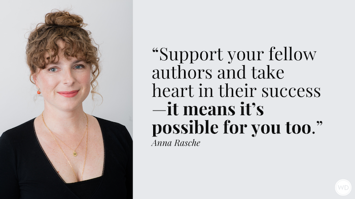 Anna Rasche: Getting the First Draft Onto the Page Was the Most Difficult Step