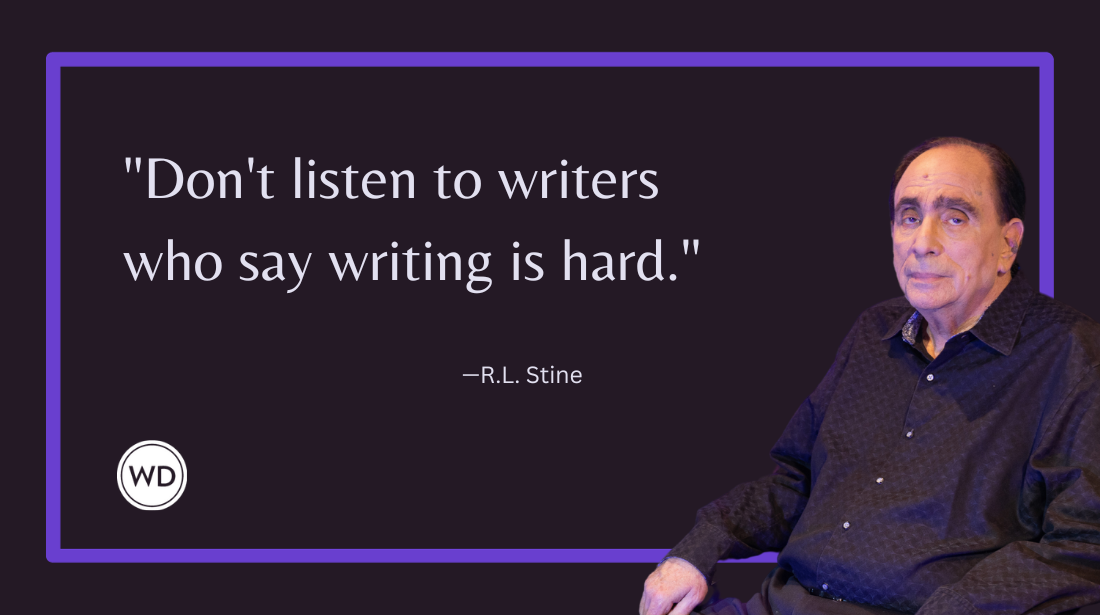 R.L. Stine: Writing Isn’t Hard—It’s Fun - Writer's Digest