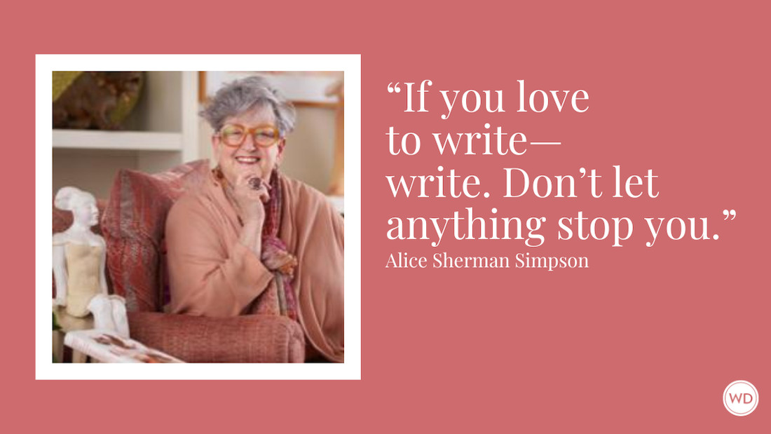 Alice Sherman Simpson: On Characters Shaping the Story - Writer's Digest
