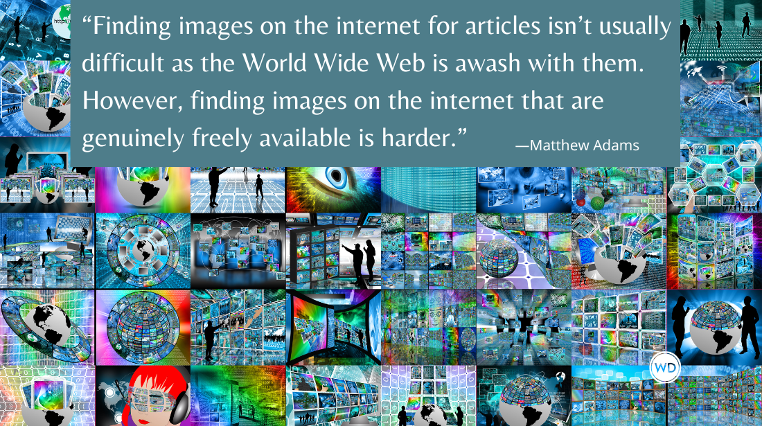 How to Find Free-to-Use Images for Writing Projects - Writer's Digest