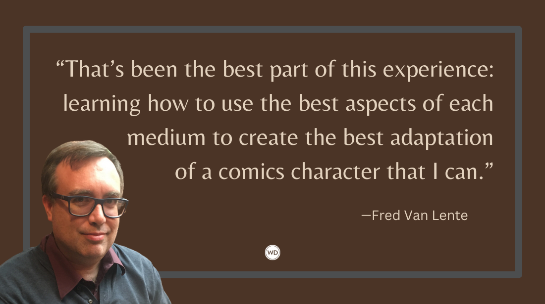 Comics vs. Prose: The Novelization of a Comic Book Character