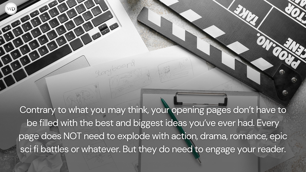 Make Your Script's Opening Pages Stand Out - Writer's Digest
